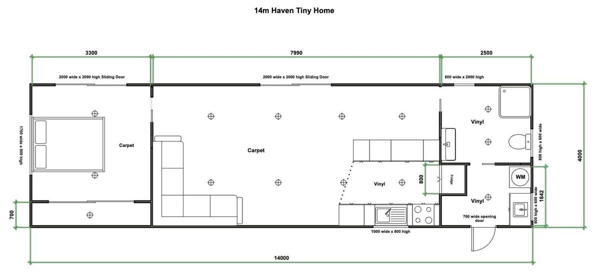 Small Spaces | 14m Tiny Homes
